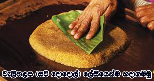 Welithalapa (Sawu Dodol) | Sri Lanka food recipe ~ වැලිතලප (සව් දොදොල් ...